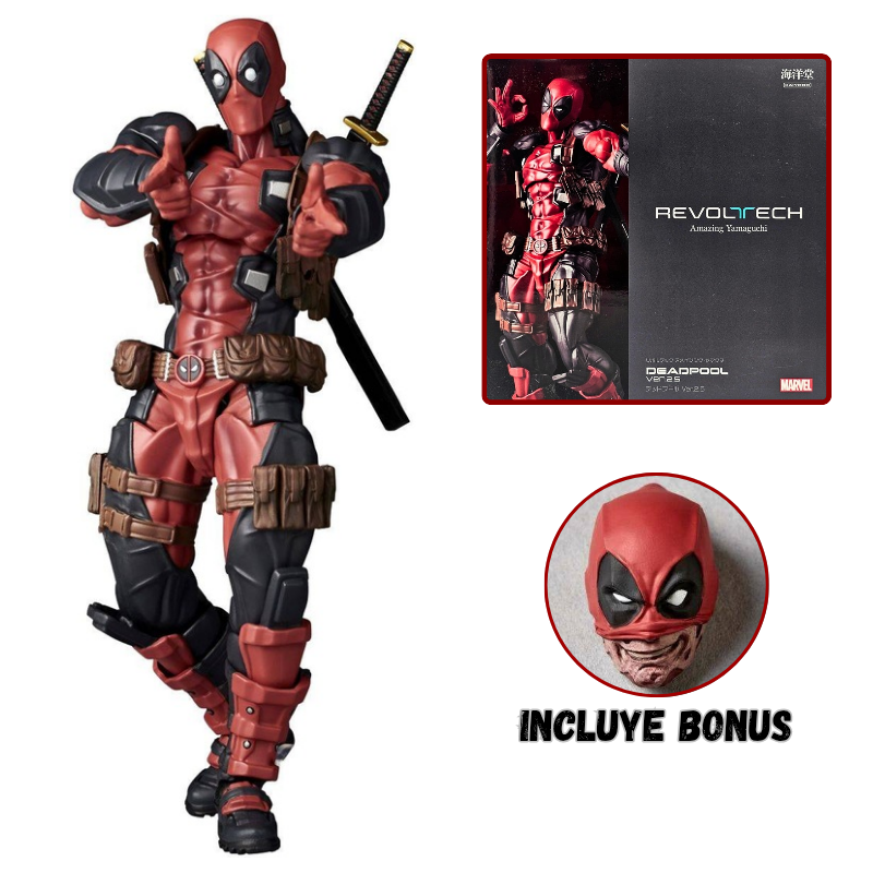 Amazing Yamaguchi Revoltech - Deadpool Ver 2.5 con BONUS – Daimaku Store